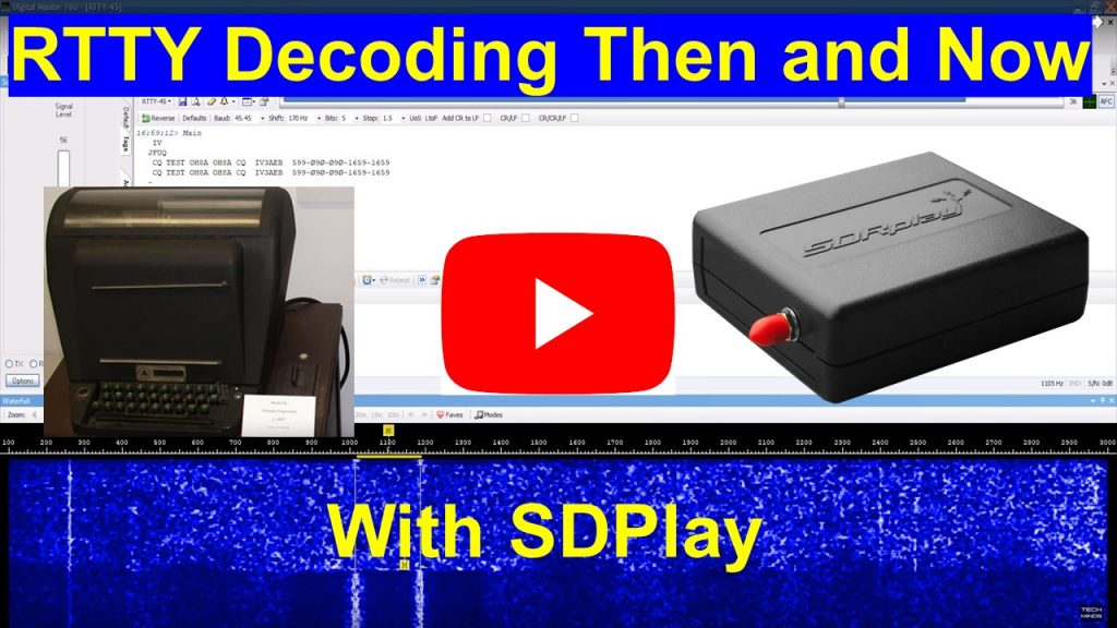 RTTY decoding, Chinese Space Stations and Springtime greetings - SDRplay